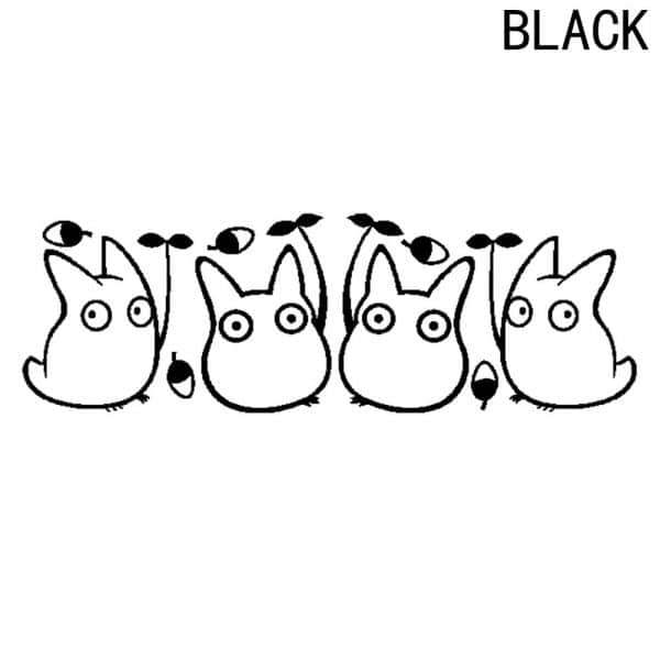 My Neighbor Totoro Wall Decals | 60X19CM [Free Shipping]