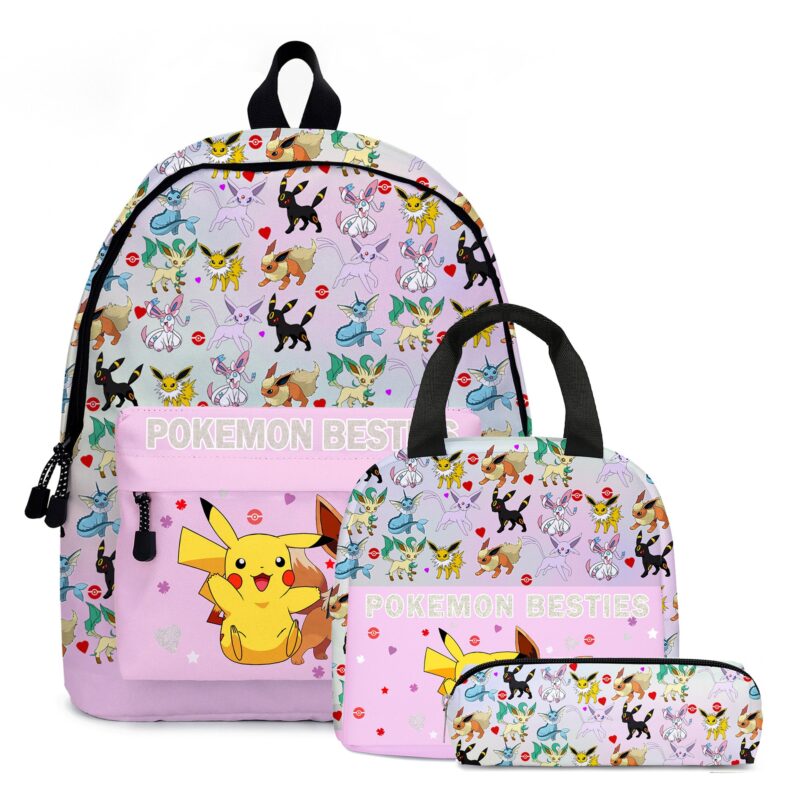Pokemon Pikachu Backpack | Anime Pokemon Mini Bookbag