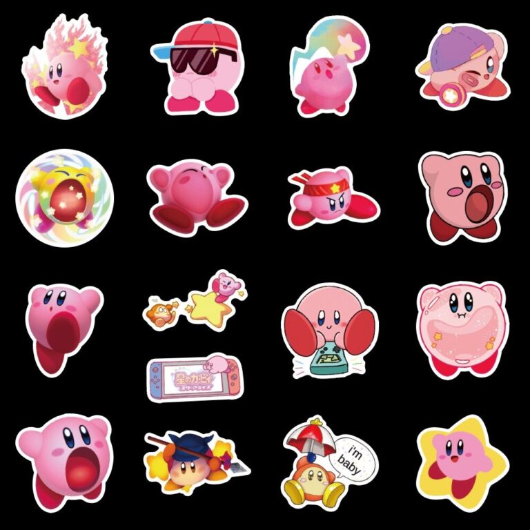 Kirby Stickers | 50PCS Waterproof Sticker [Free Shipping]