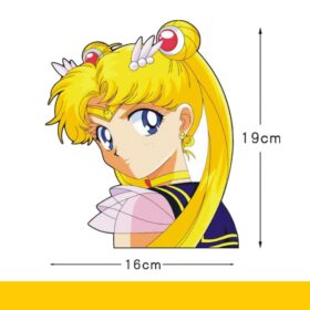 Sailor Moon Car Stickers | Cute Tsukino Usagi Accessories