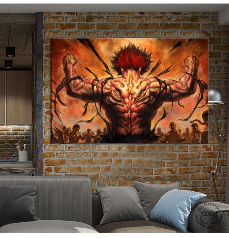 Yujiro Hanma Poster | Baki The Grappler Anime Posters
