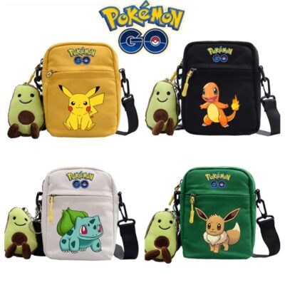 Pokemon Purse Shoulder Bag | Cute Pikachu messenger Bag