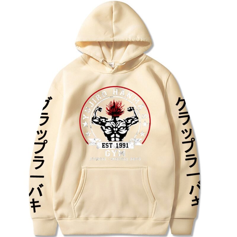 Yujiro Hanma Hoodie | Anime Baki The Grappler Gym Clothing