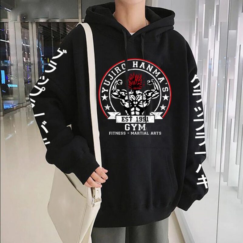 Yujiro Hanma Hoodie | Anime Baki The Grappler Gym Clothing