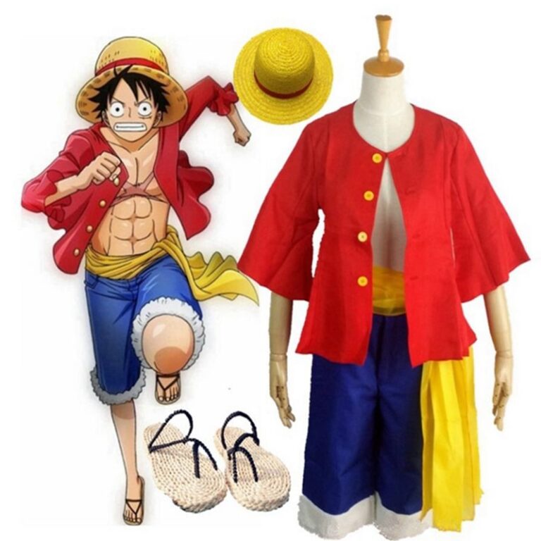Monkey D Luffy Cloak Set | One Piece [Free Shipping]