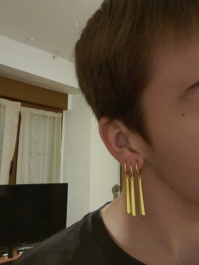 One Piece Zoro Three Earrings | Roronoa [Free Shipping]