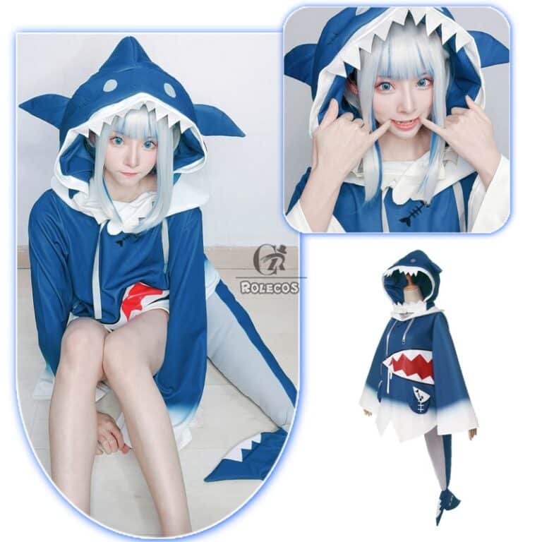 Gawr Gura Cosplay | Costume Outfit [Free Shipping]
