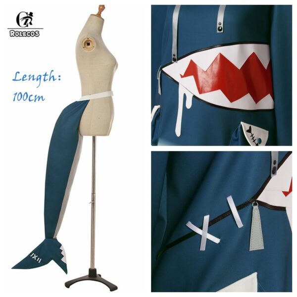 Gawr Gura Cosplay | Costume Outfit [Free Shipping]