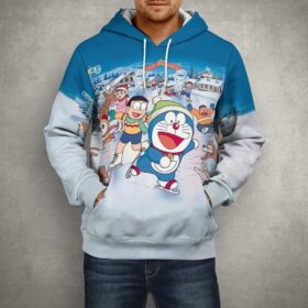 Doraemon Hoodie | 3D Printed [Free Shipping]