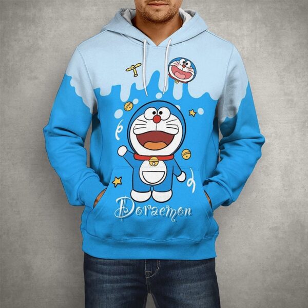 Doraemon Hoodie | 3D Printed [Free Shipping]