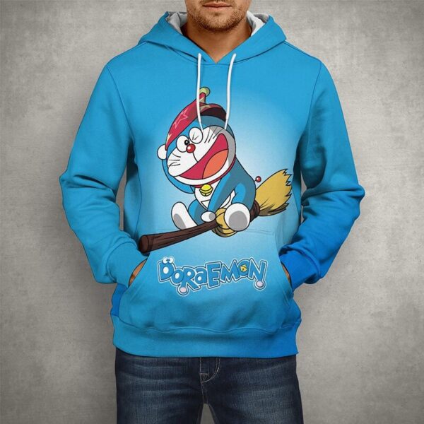 Doraemon Hoodie | 3D Printed [Free Shipping]