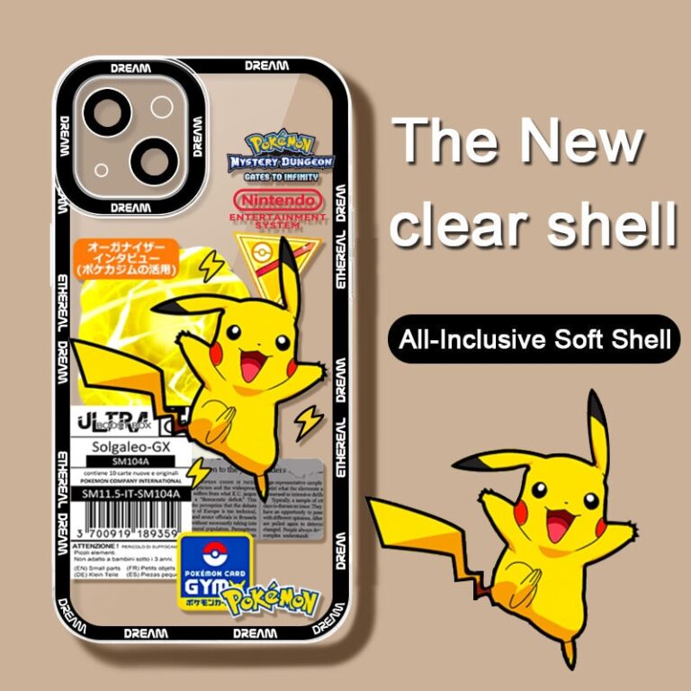 Pokemon iPhone Case | Cover Anime Pokémon [Free Shipping]