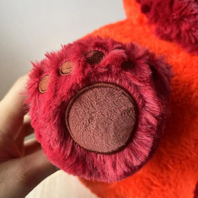 Red Panda Plush Turning Red | Kawaii Bear Stuffed Animal