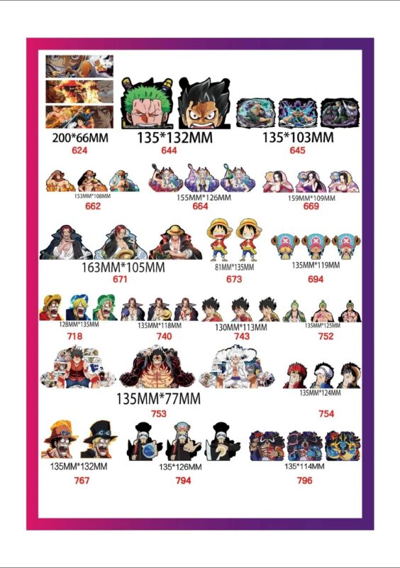Nico Robin Sticker (10x13.5cm/3.9"x5.3") | AnimeManga Store
